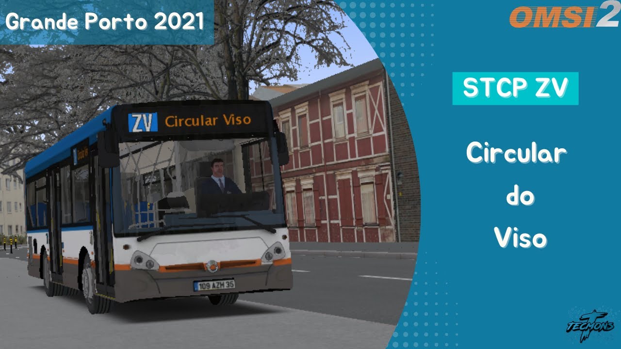 Ligne STCP ZV | Carrière suivie sur Grande Porto 2021 | Omsi 2 - YouTube