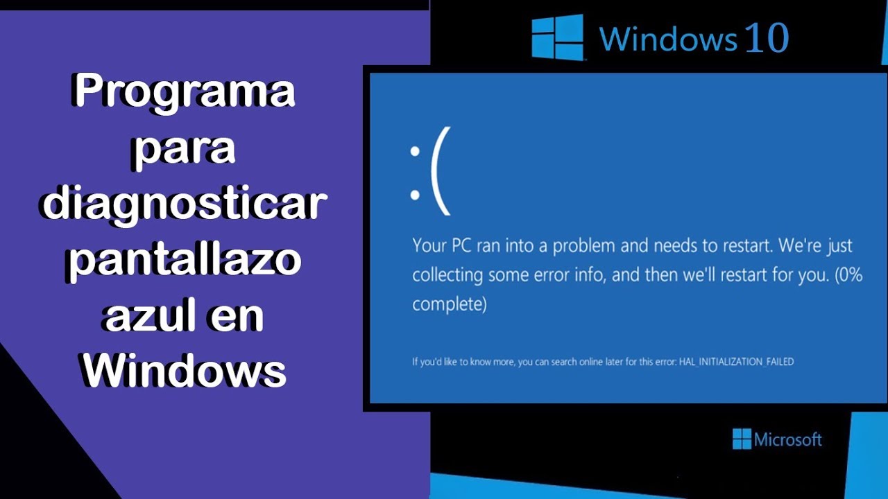 Pantallazo Azul en Windows Programa Para diagnosticar BlueScreenView ...