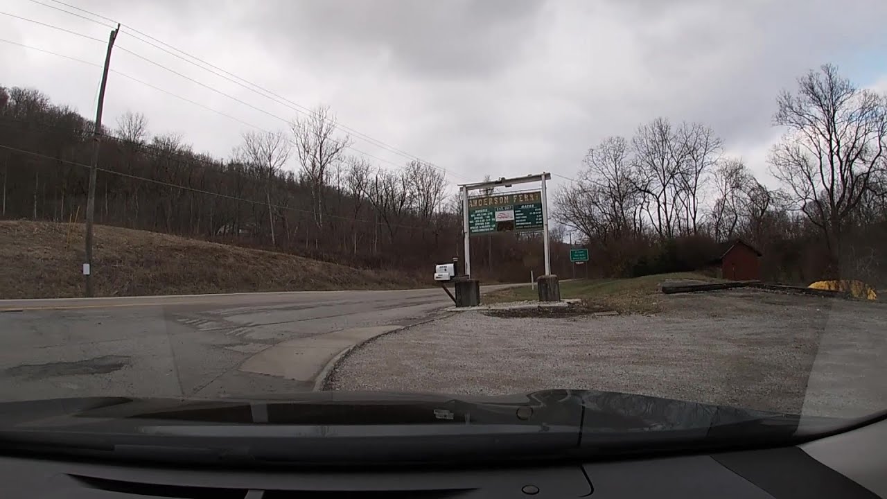 Kentucky Rt 8 River Road Anderson Ferry to Covington Ride Along. - YouTube