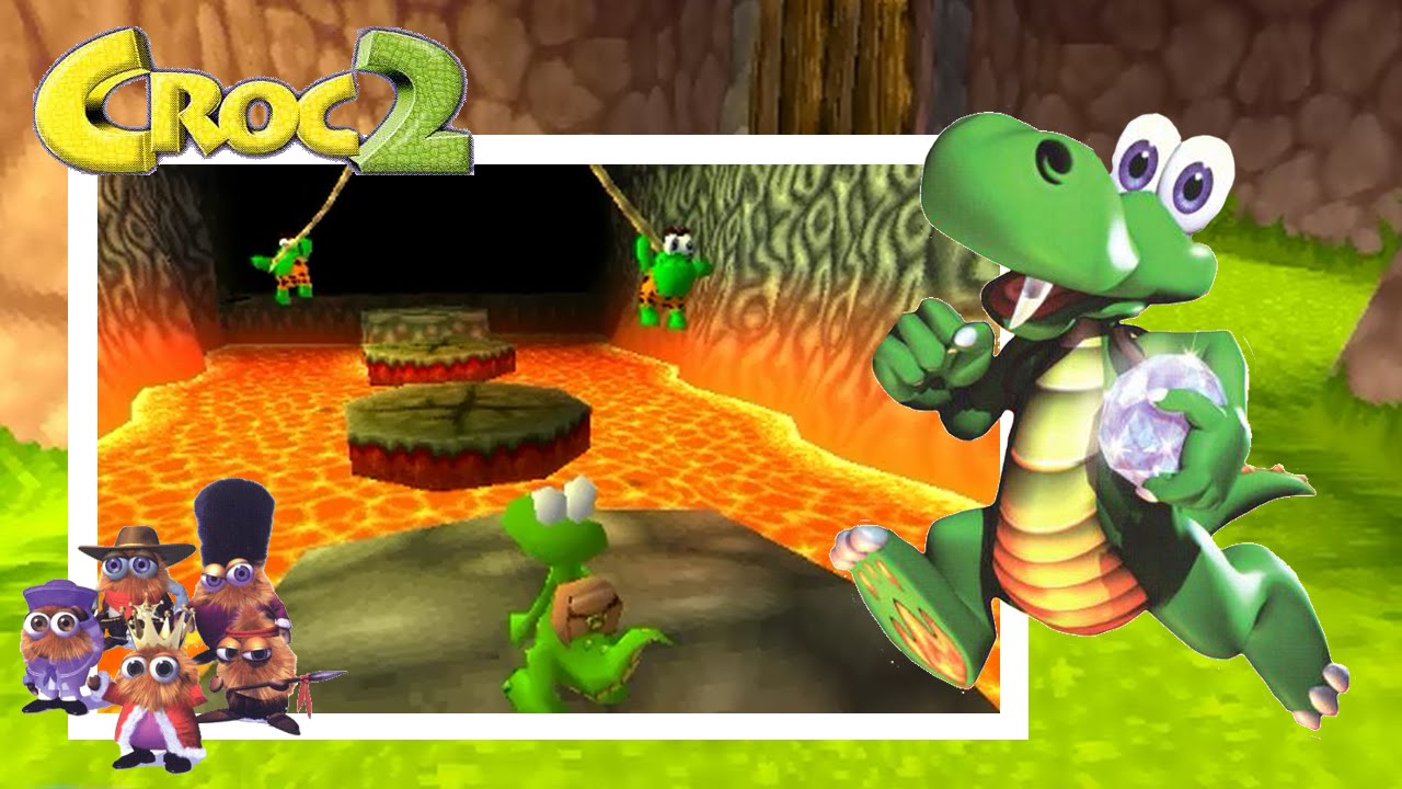 Croc 2 - Find the Key! Save the Gobbo! - YouTube