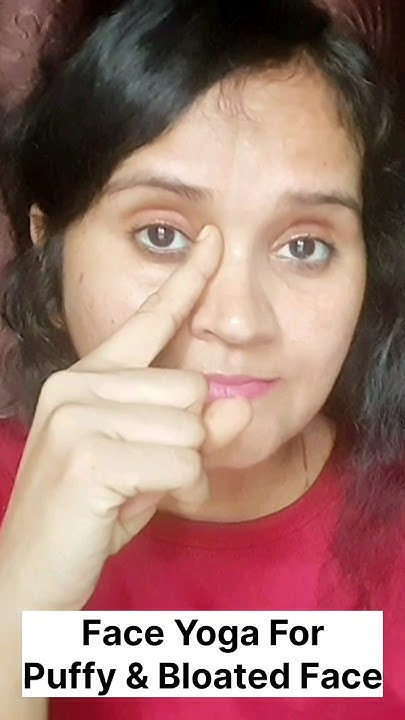 Face Yoga For Puffy & Bloated Face ️ #shorts - YouTube
