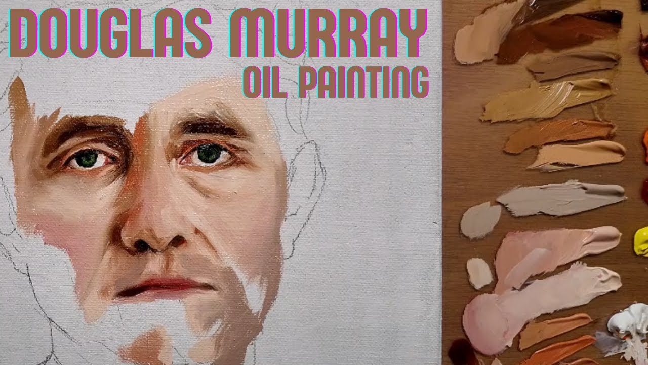 Douglas Murray Oil Painting 🎨 || Douglas Murray speech about Love ...
