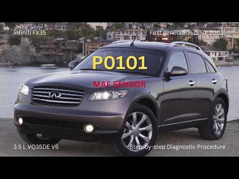 Infiniti FX35 | DTC P0101 – Mass Air Flow (MAF) Sensor Performance Diagnostic - YouTube