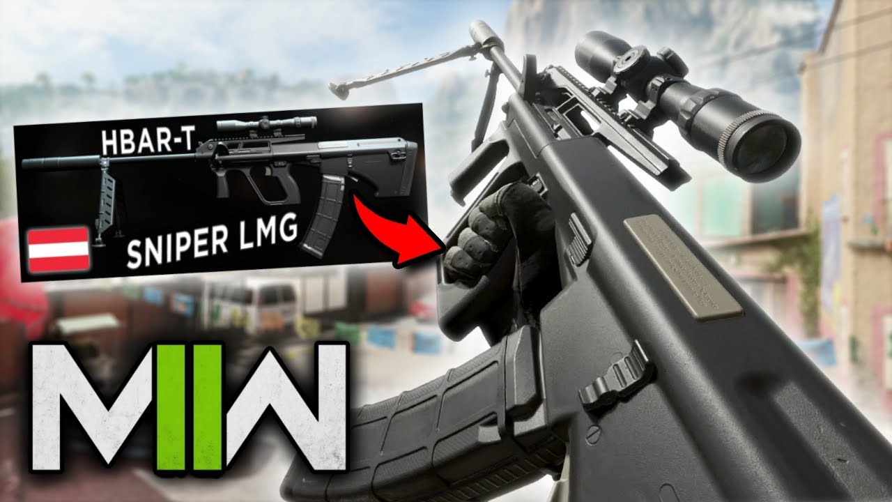 First Nuke with Sniper LMG - Steyr AUG HBAR-T (HCR 56) 🤯 in Modern ...