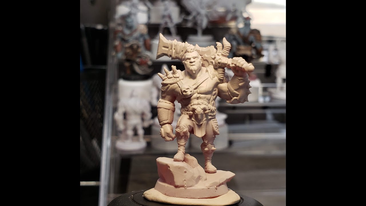 Goliath Barbarian High-Level 3D Print - Patreon 2020 February Release ...