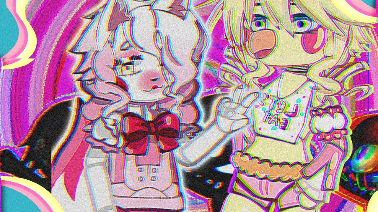 close up - mangle & toy Chica ⚠️ BLOOD ⚠️ ⚠️ SANGUE ⚠️ { Lara } - YouTube