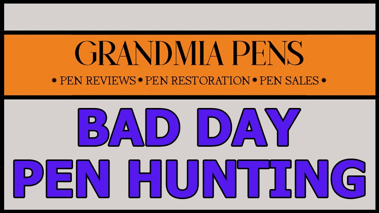 BAD DAY PEN HUNTING - YouTube