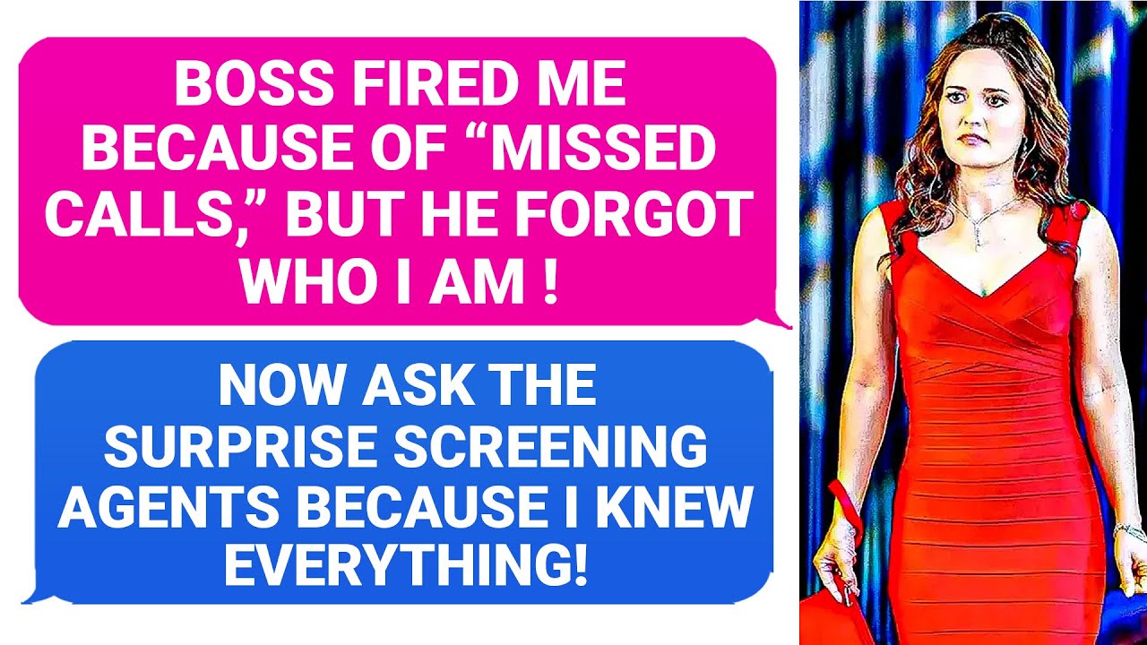 Boss Fired Me Because Of "MISSED CALLS(fake)" But Forgot Who I Am! So ...