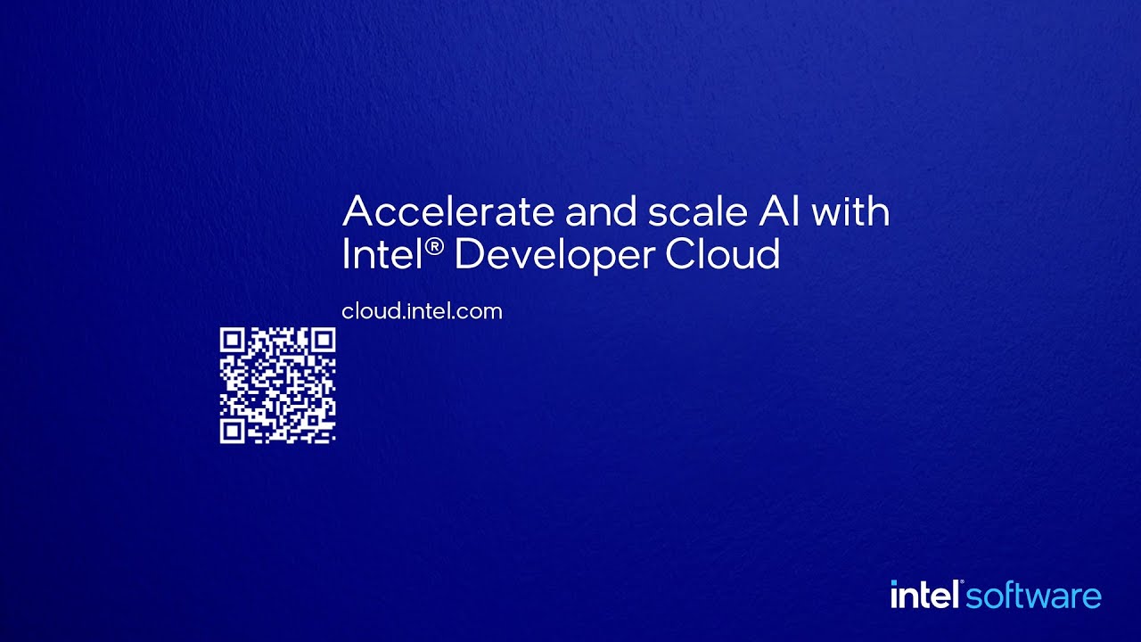 Build Test And Deploy Ai Solutions Faster With Intel® Tiber™ Developer Cloud Intel Software