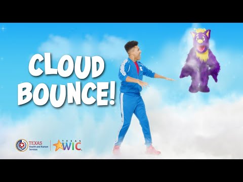 Cloud Bounce | The Adventures of Zobey | Fun Indoor Kids Activities and  Dances | TexasWIC.org/kids