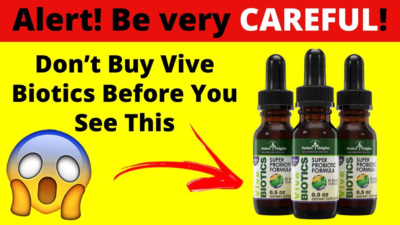 VIVE BIOTICS REVIEW – Probiotics Vive Biotics Really Work Alert Don't ...