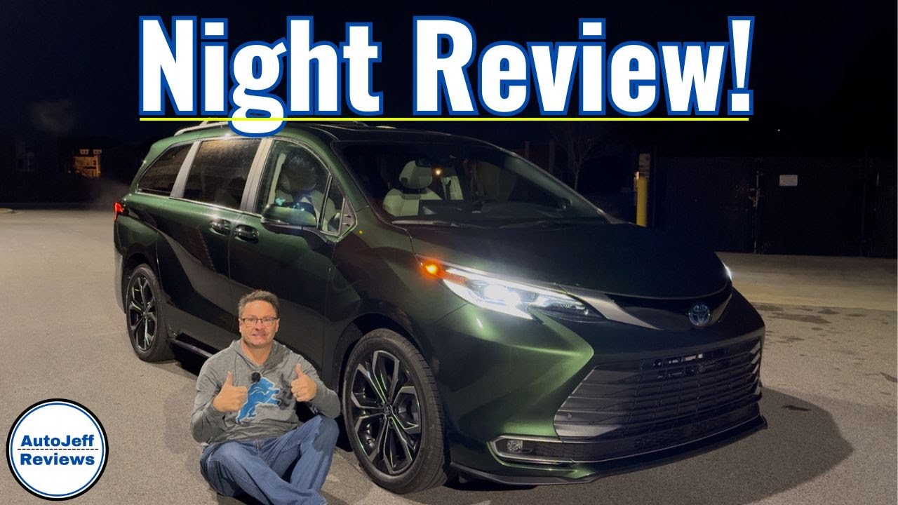 2025 Toyota Sienna Night Review & Drive & Interior Tour! - YouTube