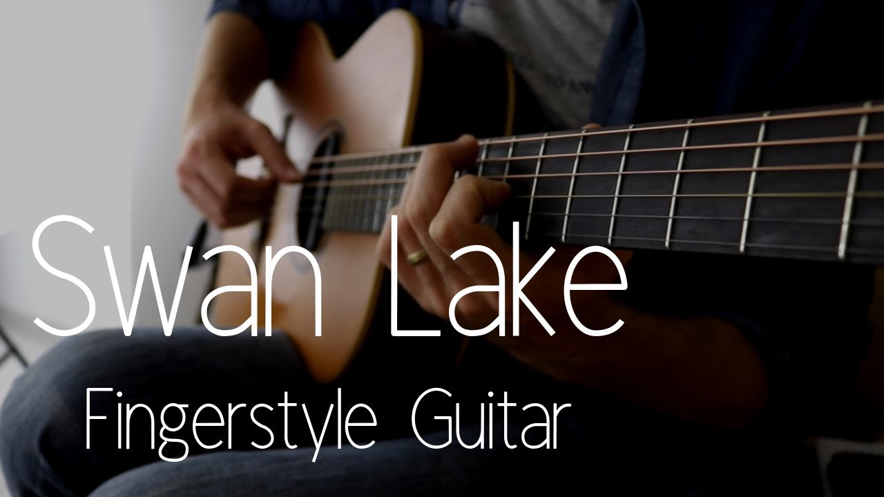 Swan Lake by Tchaikovsky Fingerstyle Guitar Easy Instrumental - YouTube