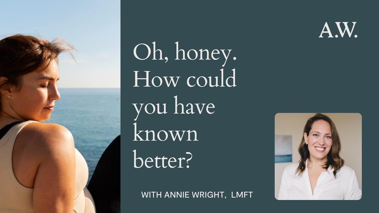 Oh, honey. How could you have known better? - YouTube