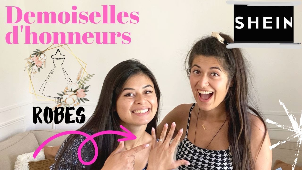 TRY ON HAUL SHEIN - ROBES Demoiselles d'honneurs 💍💒 (Mariage) l Kathy ...