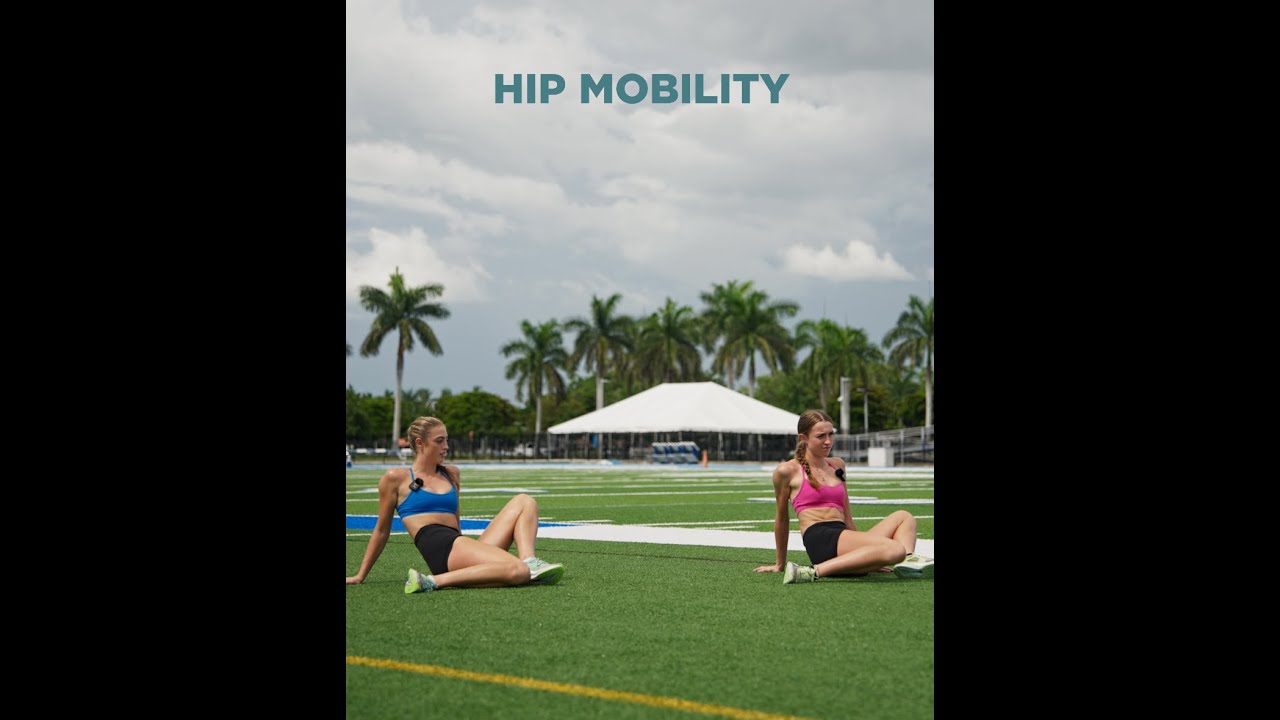The Best Hip Mobility Stretches for Track Athletes! - YouTube
