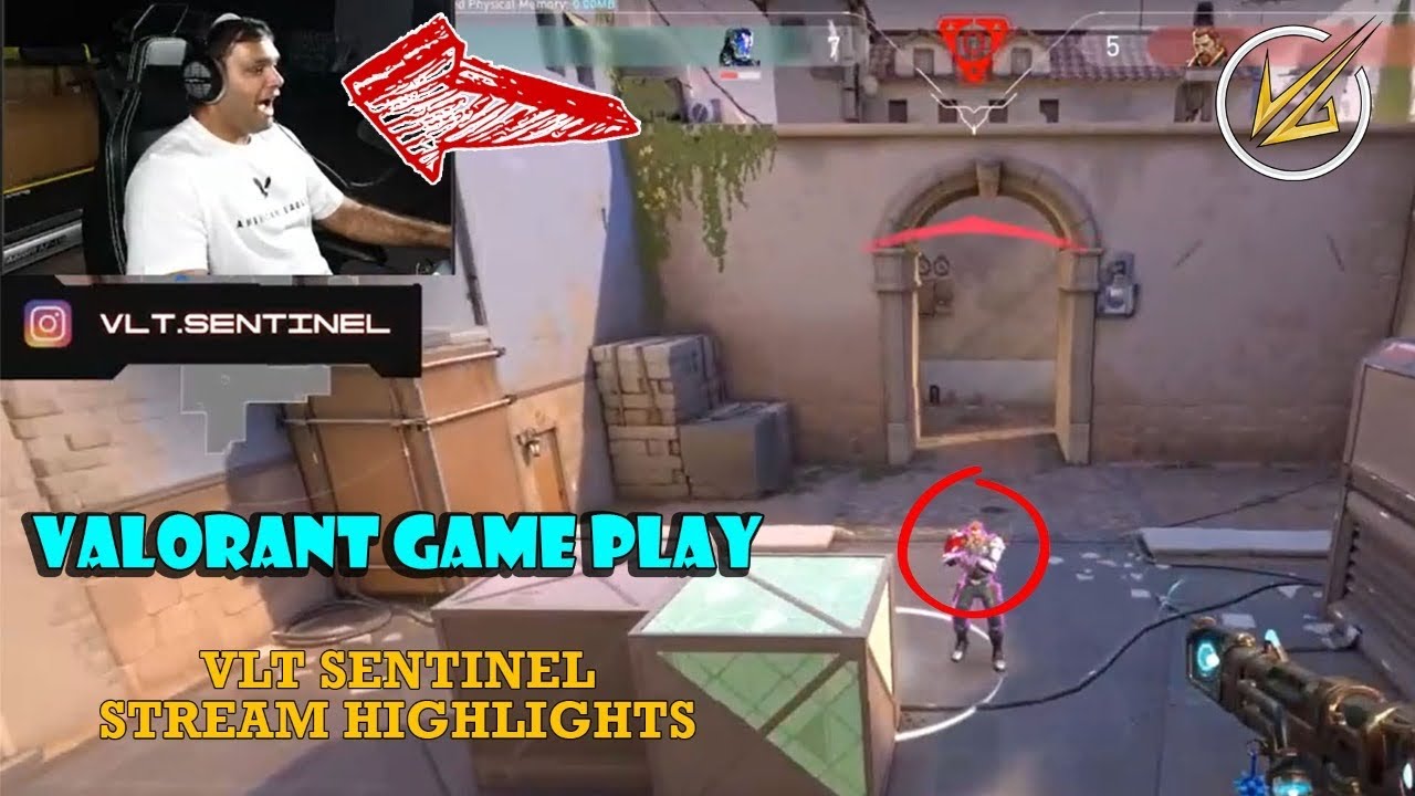 Valorant Game Play - VLT Sentinel Stream Highlights | Velocity Gaming ...