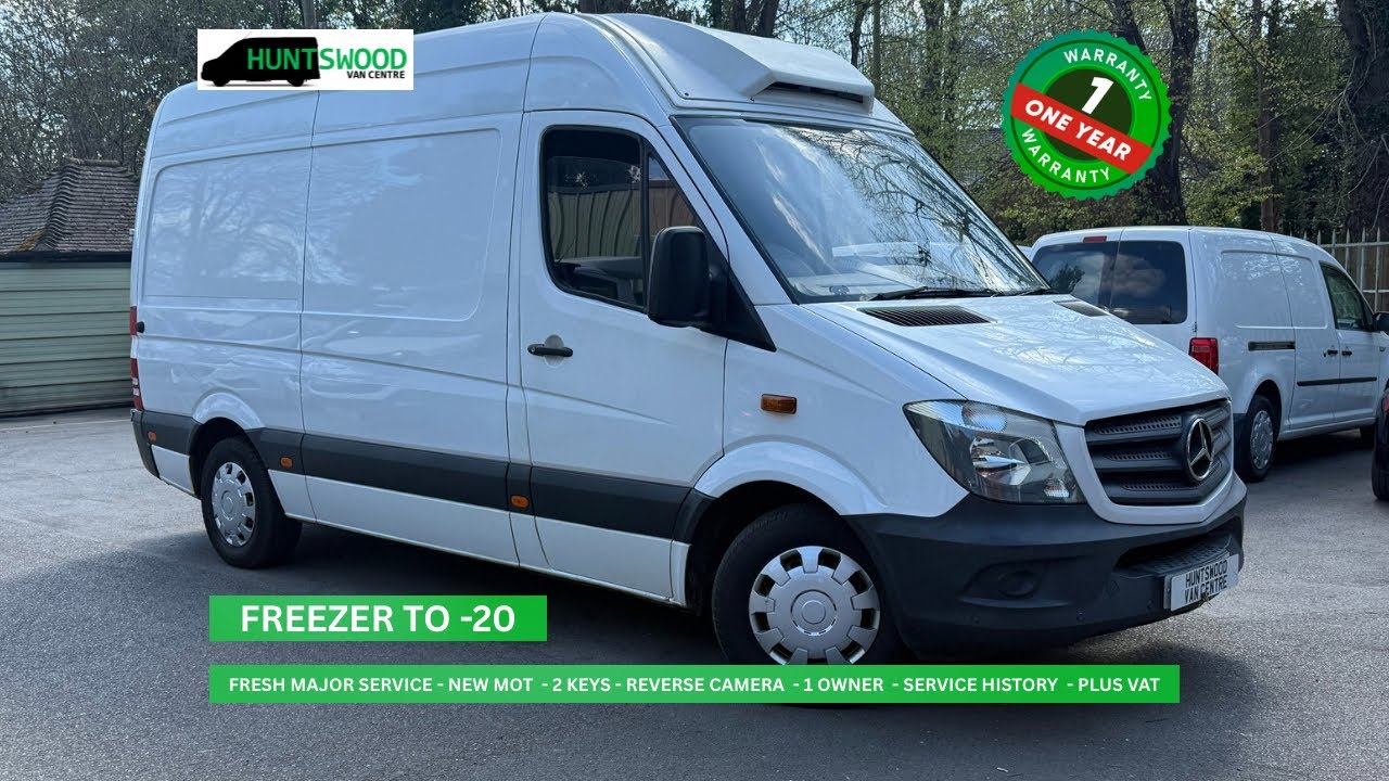 2017 MERCEDES SPRINTER MEDIUM WHEEL BASE FRIDGE FREEZER VAN - 78K MILES ...