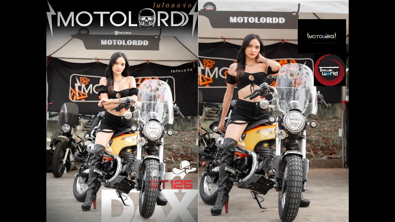 Custom Honda DAX125 | By: MotolordD - YouTube