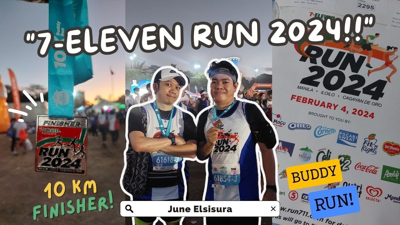7-ELEVEN RUN 2024 | 10 Km Finisher | Whole Experience + Lot of Freebies ...
