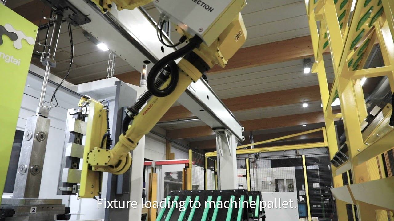 FMF (Flexible manufacturing factory) - YouTube