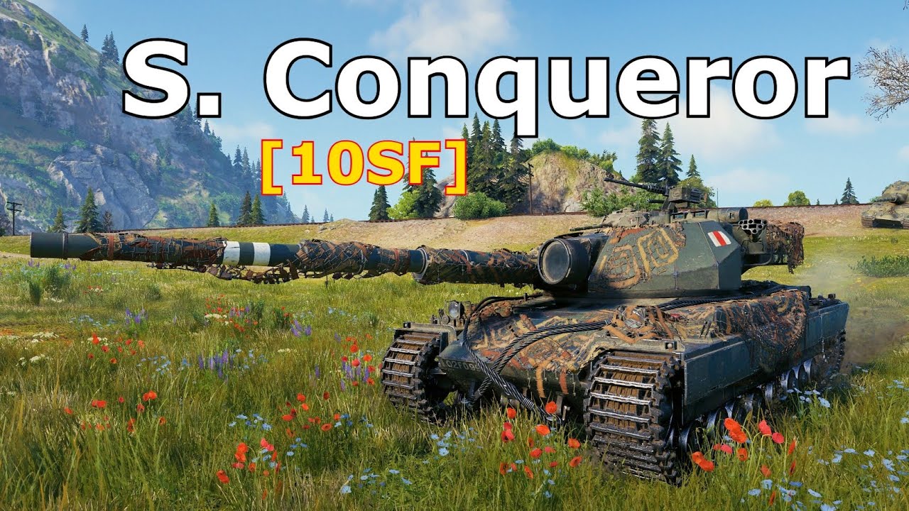 World of Tanks Super Conqueror - 5 Kills 10,3K Damage - YouTube
