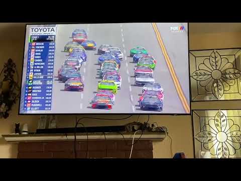 Chad Finchum Leads at Talladega