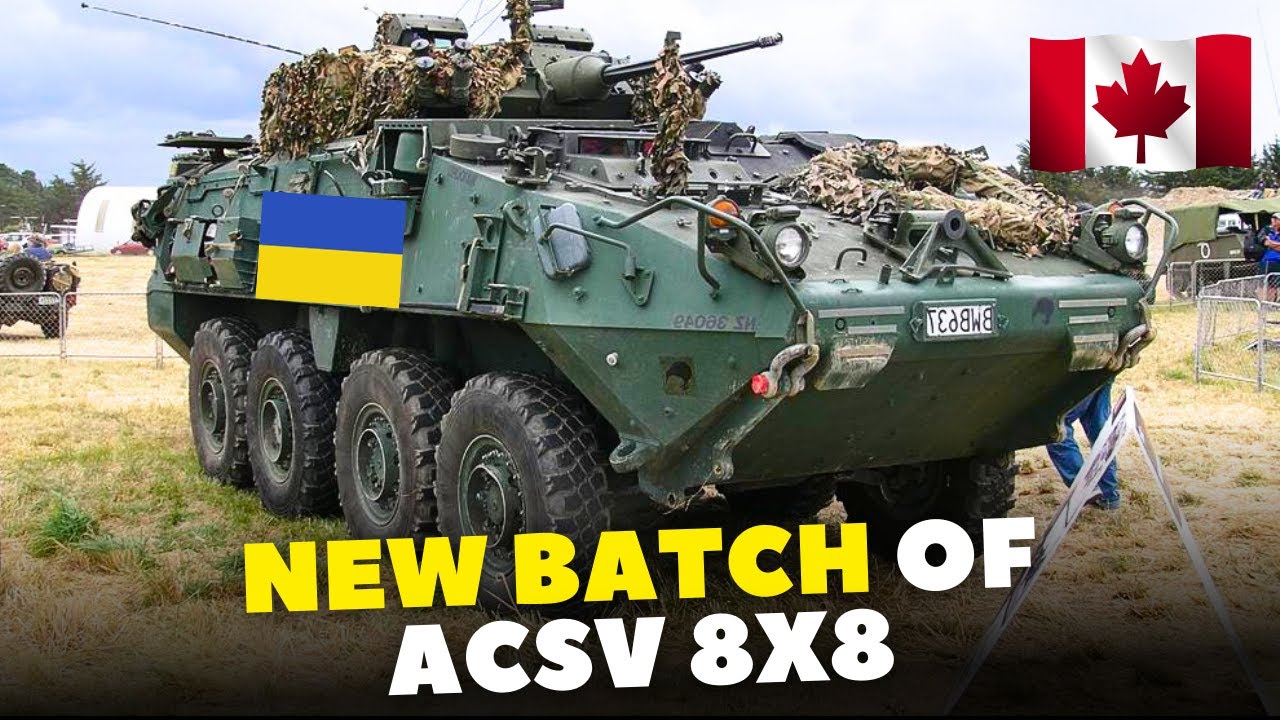 Canada will deliver a new batch of ACSV 8x8 armored personnel carriers ...