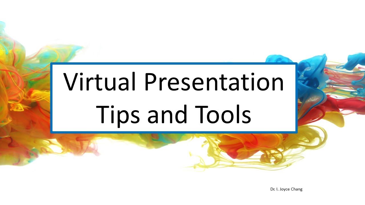 Virtual Presentation Tips and Tools - YouTube