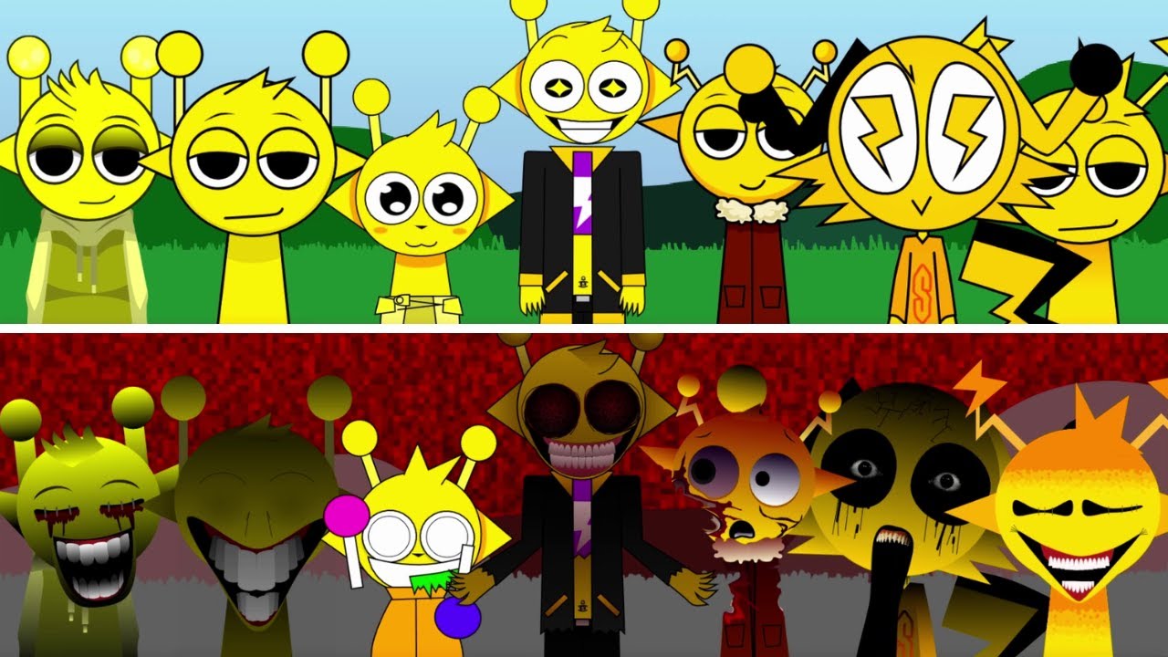 Sprunki Retake But Every Simon Singing Together #sprunki #incredibox ...