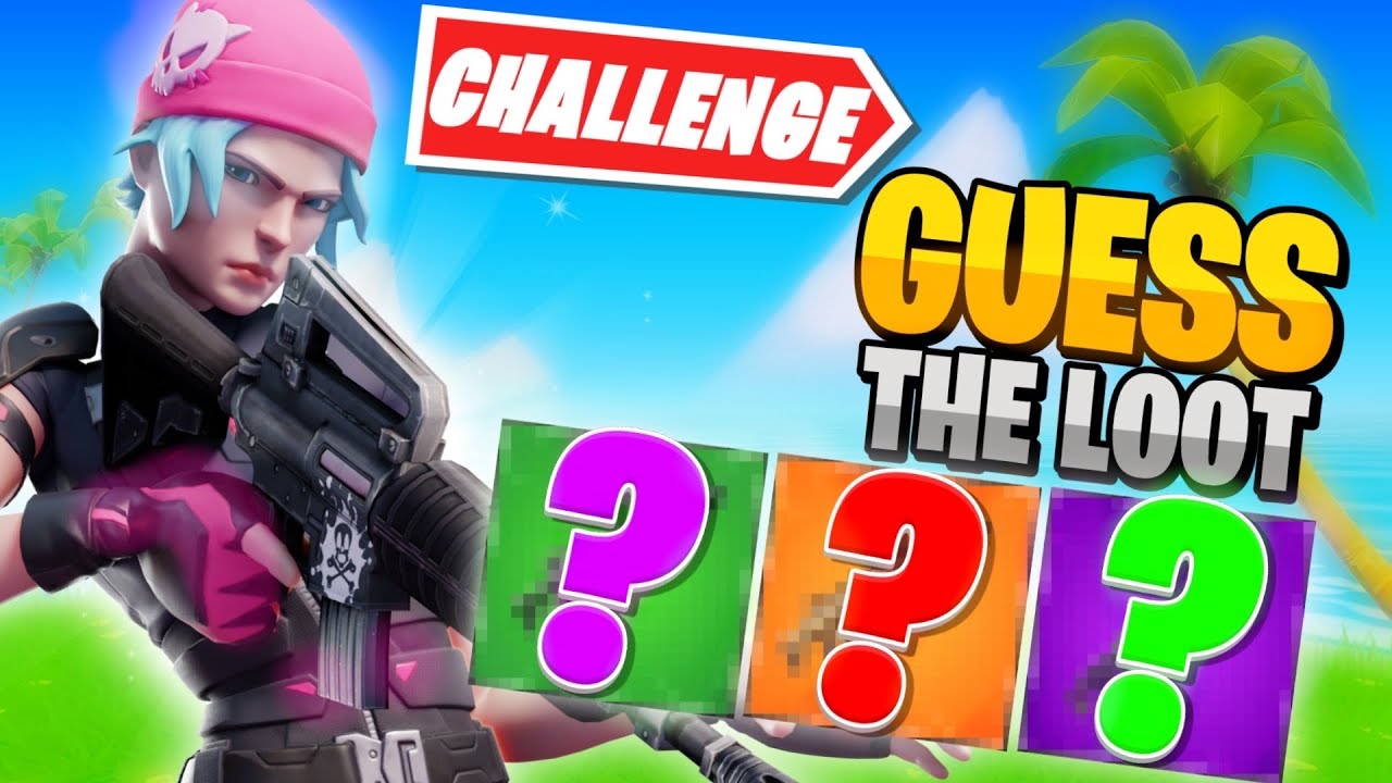 Fortnite Color challenge - YouTube