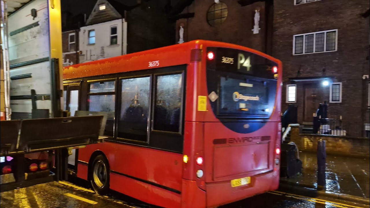 *LAST DAY AT SLN* | Stagecoach London 36375 LX59EDO Bus Route P4 | ADL ...
