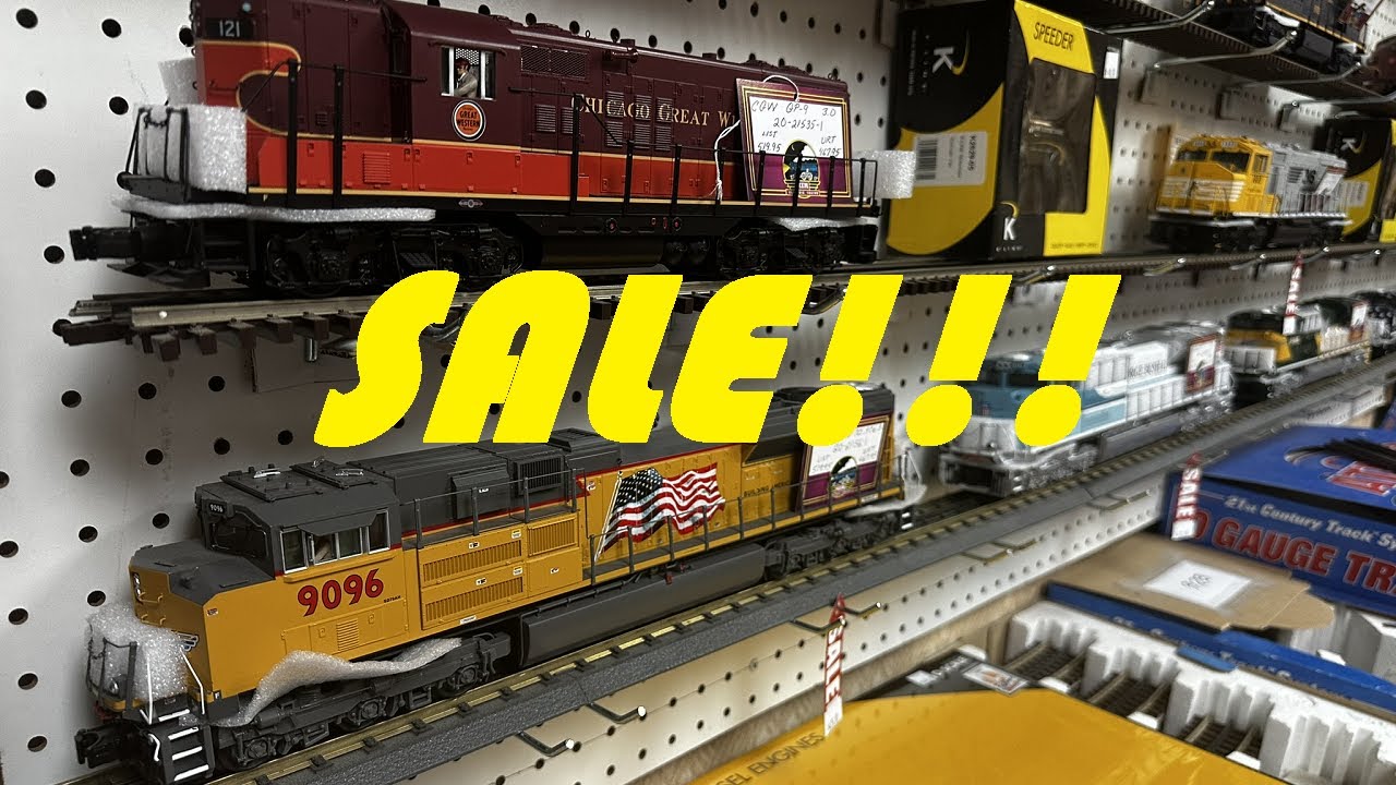 Uncle Ray's Trains MTH O-Scale loco sale - YouTube