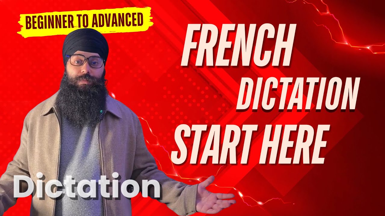 French Dictation Series: Improve Your Writing and listening - YouTube