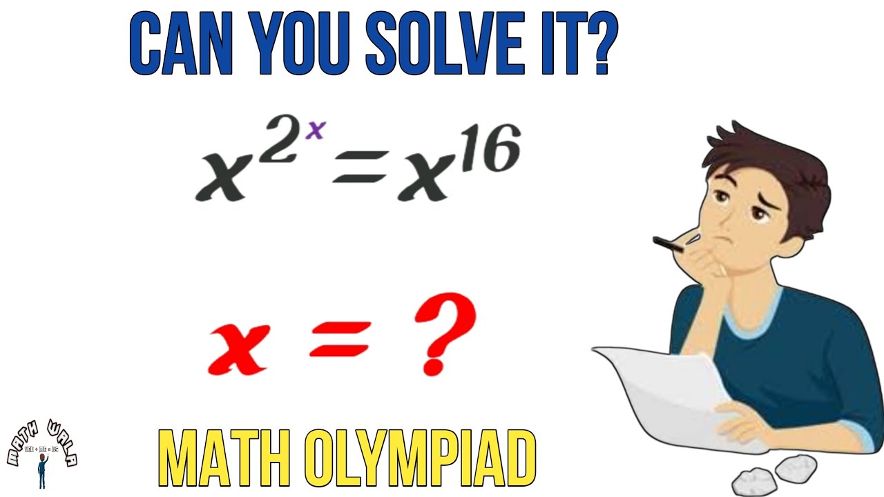 Math Olympiad.Can You Solve It ?Challenging Algebra Problem. - YouTube