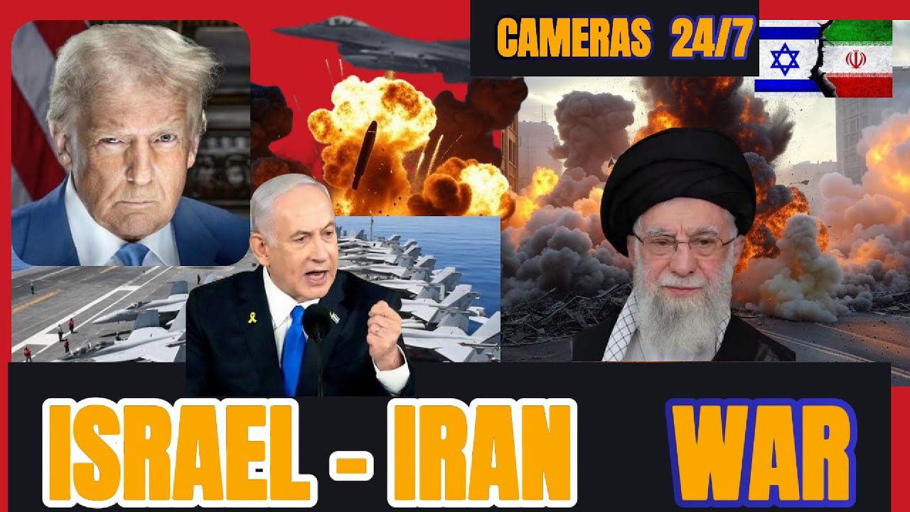 💥Israel-Iran War 24/7: Live Cameras from Jerusalem, Tel Aviv, Israel ...