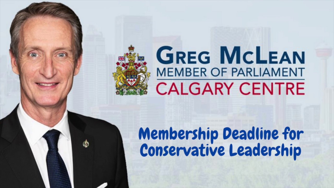 Membership Deadline for Conservative Membership - YouTube