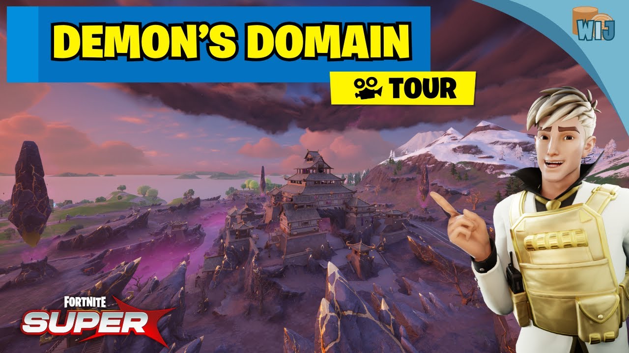 Demon's Domain Tour - Fortnite CH6 S3 - YouTube