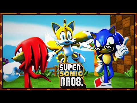 TEAM SONIC VS MARIO & LUIGI | Super Sonic Bros 01 Animation