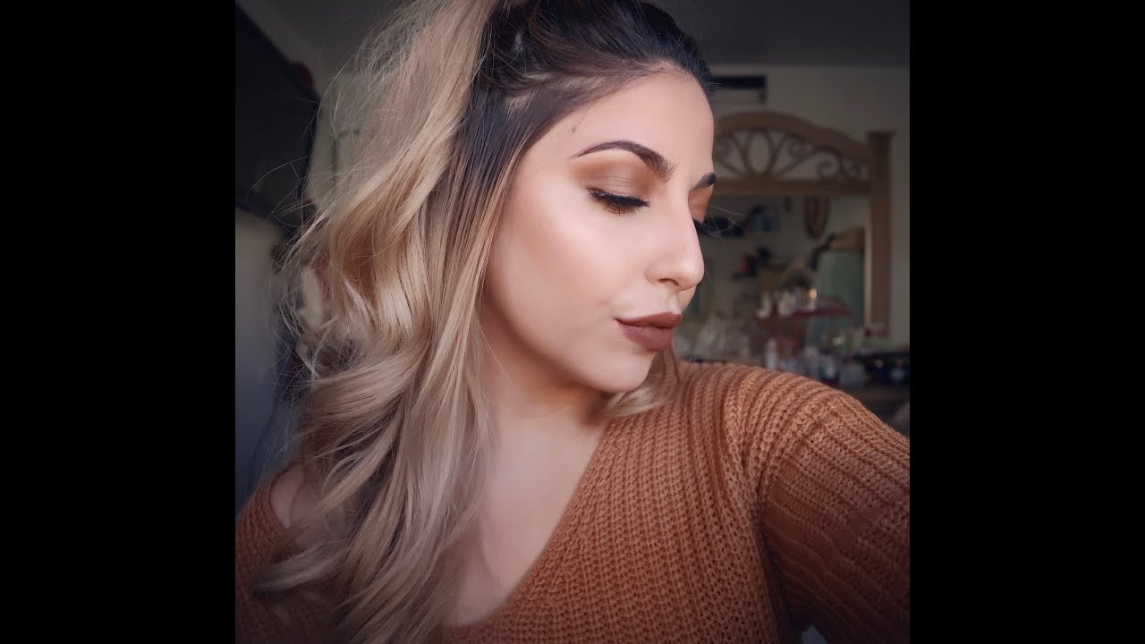 Toasted-Brown Makeup Look | Fall - YouTube