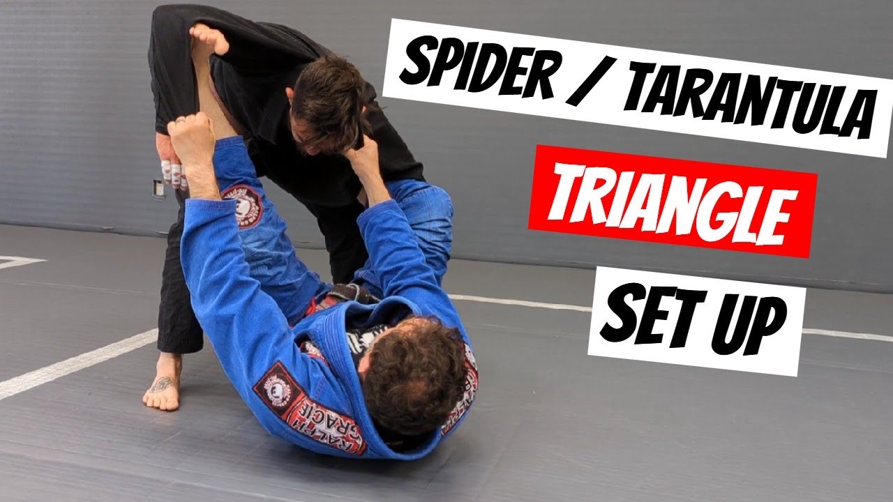 Spider Guard Variation & Triangle Set Up - YouTube