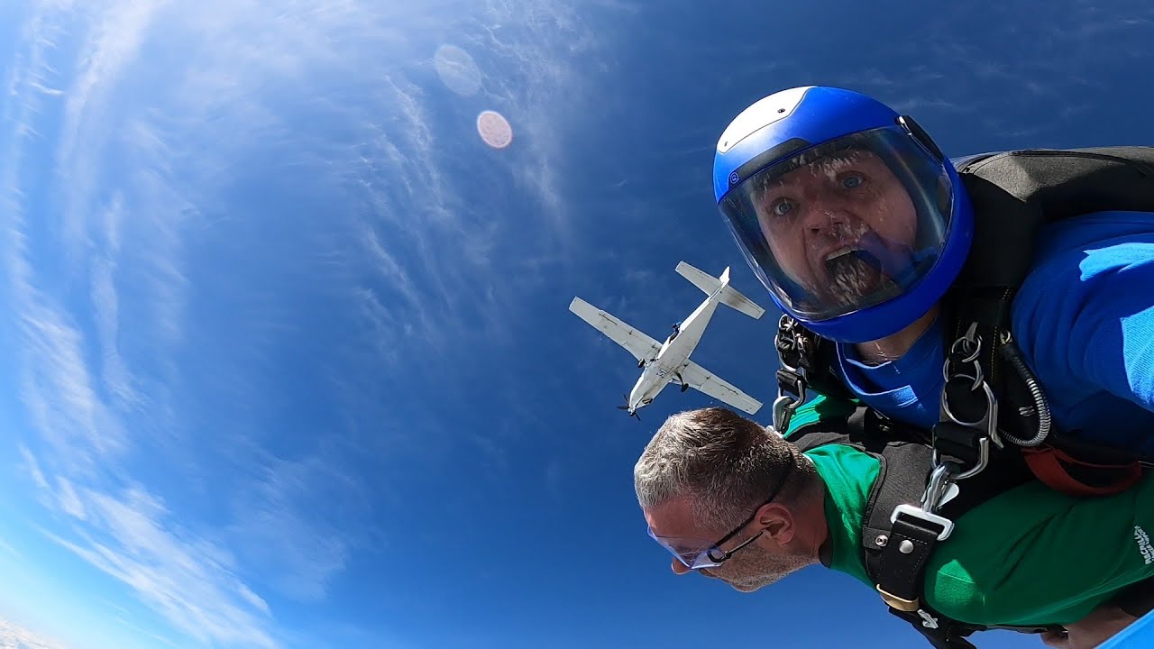 HANDCAM - Tandem Skydive @ Go Skydive for Macmillan Cancer Support ...