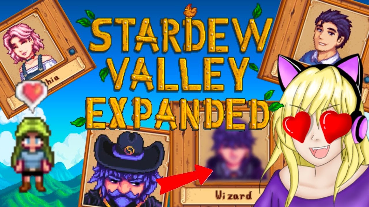 Stardew Valley Expanded but the Wizard is HOT! Gameplay Ep1 - YouTube