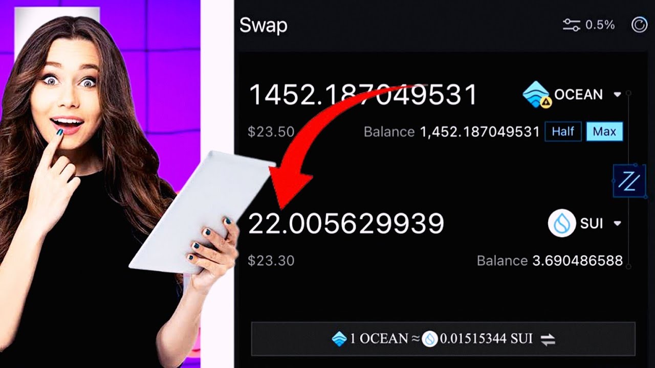 100 OCEAN = 5$ UNLIMITED INCOME OCEAN AIRDROP।।OCEAN COIN MINING 2024 - YouTube