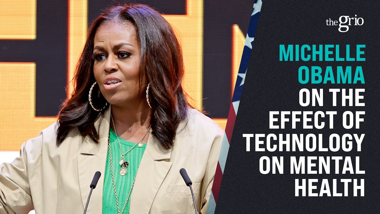 Michelle Obama on the Effect of Technology on Mental Health - YouTube