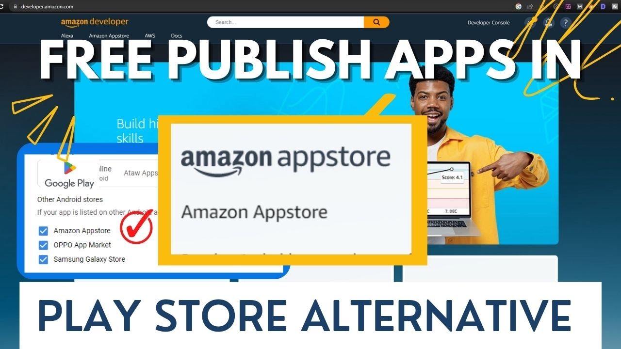 Amazon Appstore: Alternatif Publish Aplikasi Gratis Selain Play Store ...