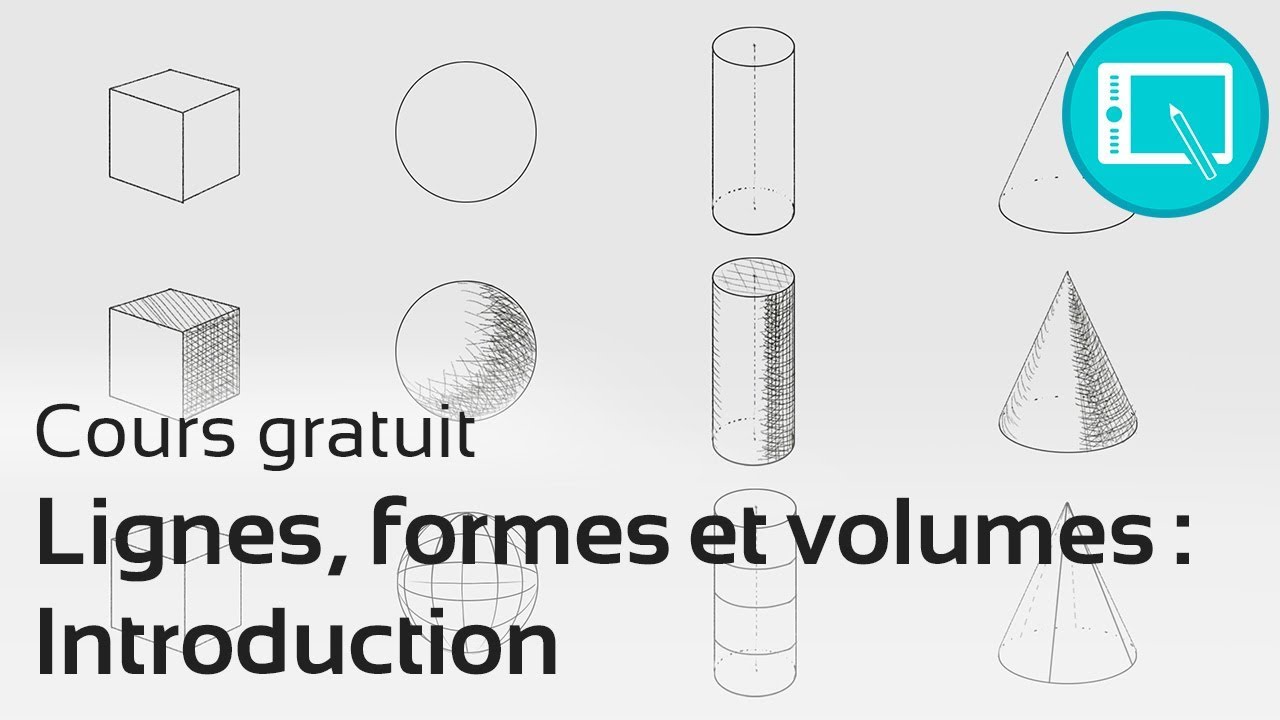 Lignes, formes et volumes en dessin - Introduction du Chapitre 1 [Le ...