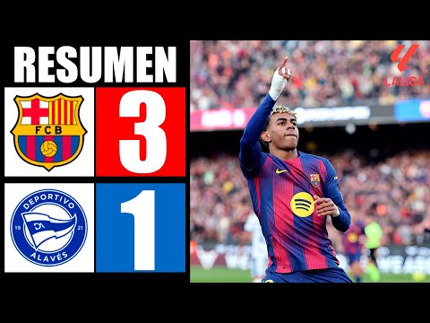 Barcelona vs Deportivo Alavés | 3-1 | Highlights | LaLiga 2025/26 | Alavés Barcelona