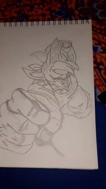 amazing hard Goku drawing #art #beautiful #goku #drawing #anime ...