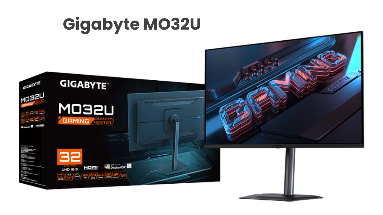 Gigabyte MO32U - Review Full Specifications & Features - YouTube